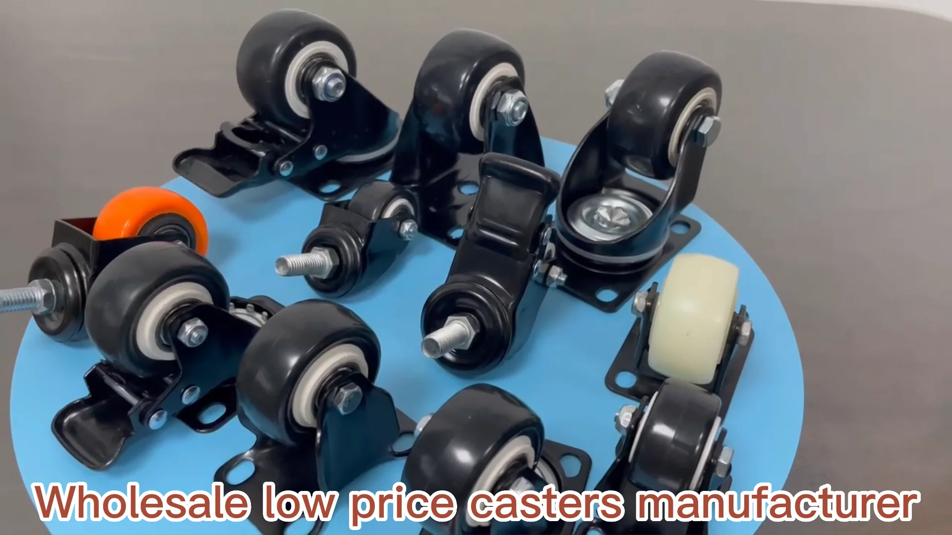 1.5 Inch Small Rubber Wheels Ruedas Giratorias Pp Nylon Caster Wheel 2 ...