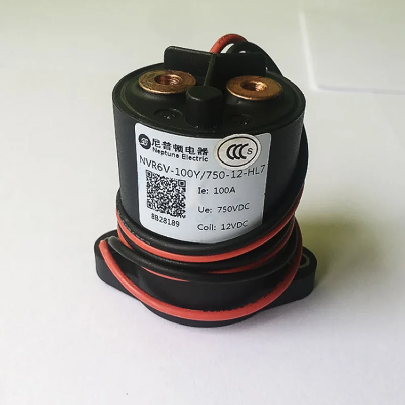 High Voltage Dc Relay Ev 100a Contactor 750vdc 12v 24v 48v Relay For ...