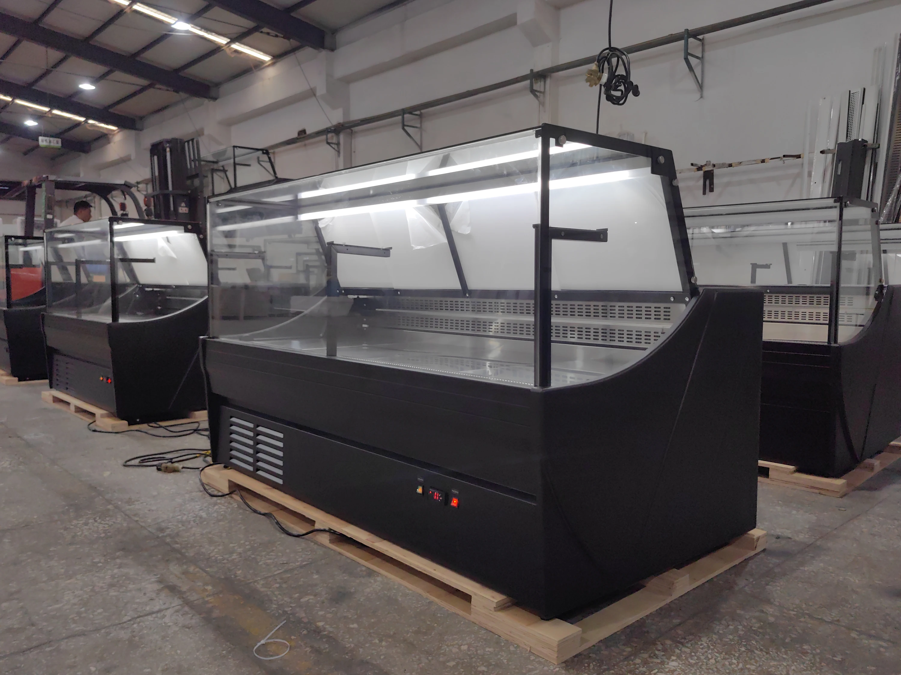 Hot Food Display Counter Commercial Frost Free Deli Never Supermarket ...