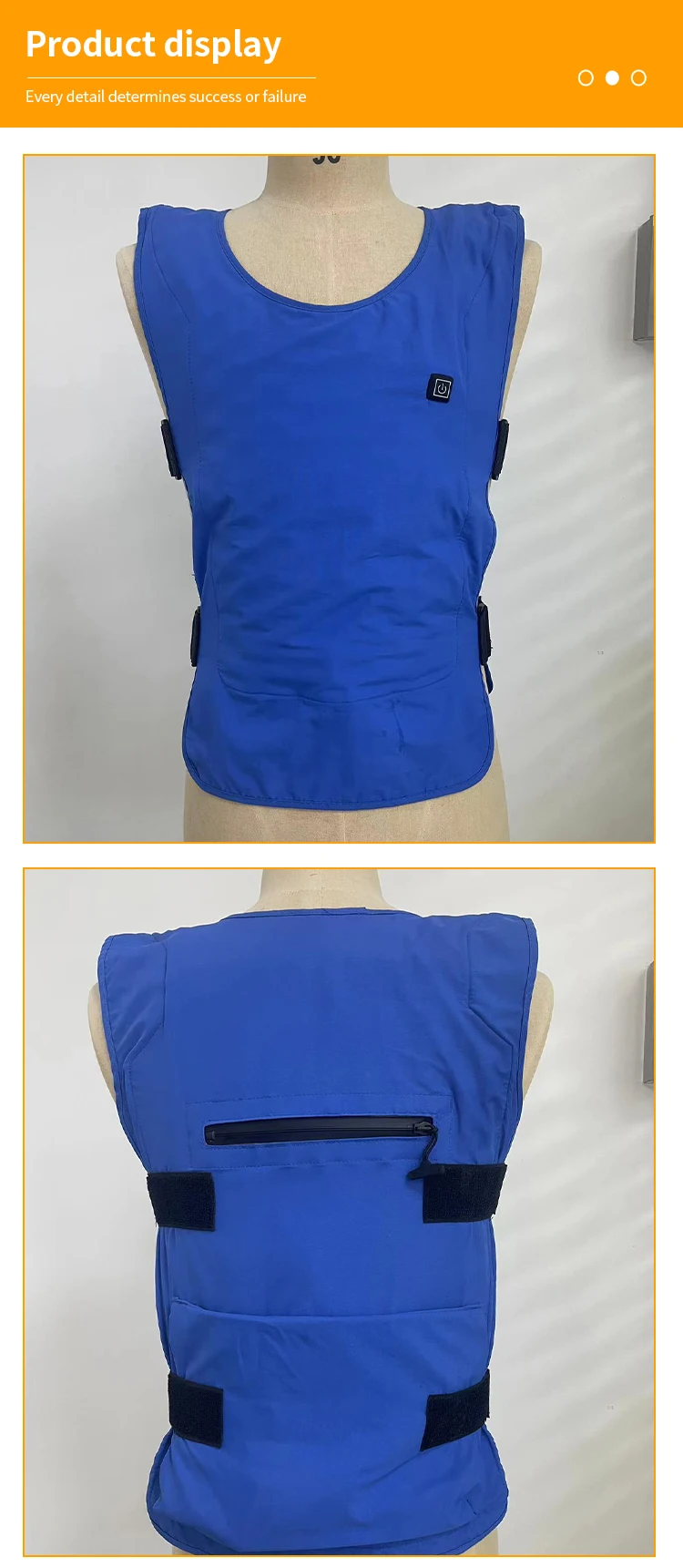 Vented Cooling Vest Evaporative Fabric Men Cool Vest (xxl/3xl) Cold ...