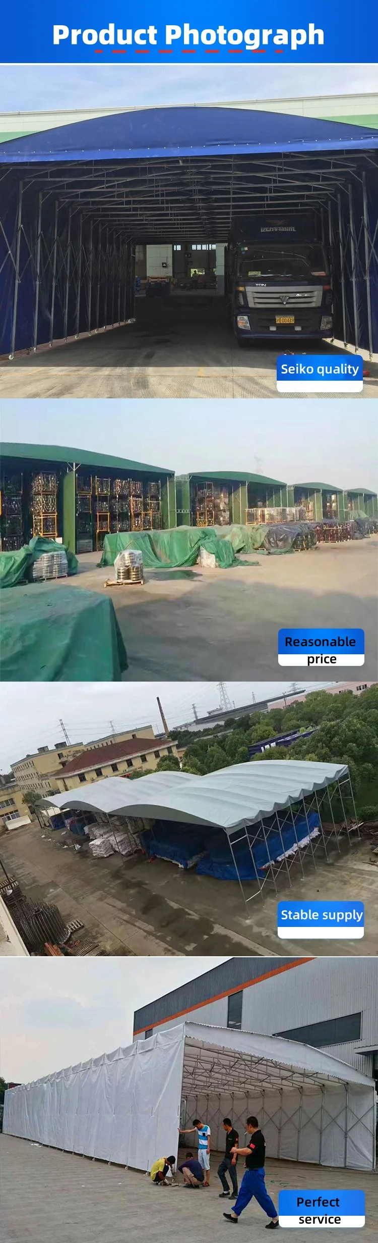 Car Parking Use Retractable Canopies Garage Push And Pull Event Storage ...
