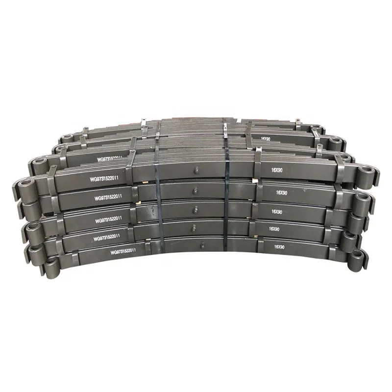 Sinotruk HOWO 371 8x4 Dump Truck Chassis Suspension Spare Parts Leaf ...