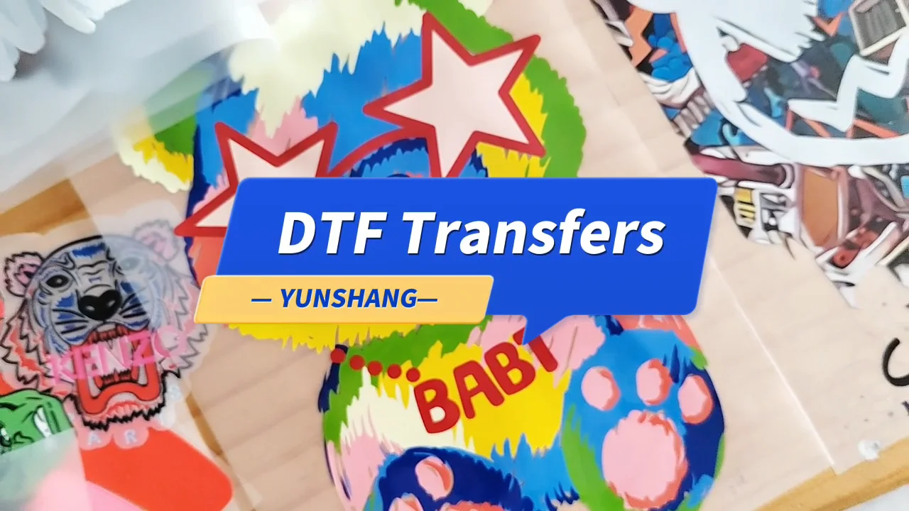 Yunshang Custom Plastisol Ink Heat Transfers Vinyl High Techology ...