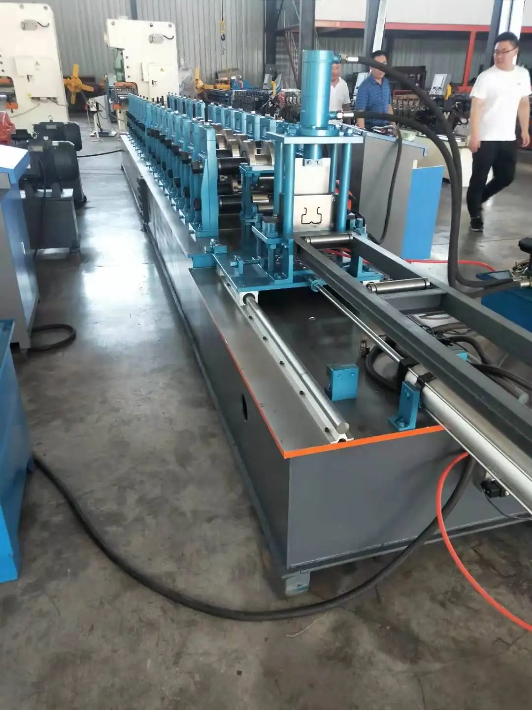 Heavy Duty Supermarket Shelves Steel Storage Racks Making Roll Forming ...