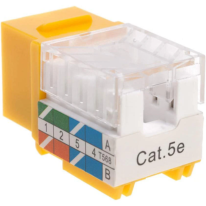 Legrand French Jacks Connectors Oem Cat5 Cat5e Degree Utp Plate Wall ...