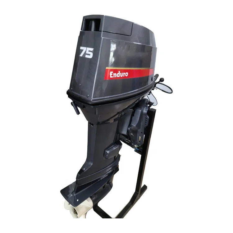 With Yamaha Enduro 75HP 2 Stroke Outboard Motor 75hp Marine Engine Boat ...