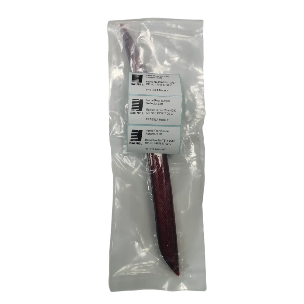 Bainel Rear Bumper Reflector Left For Tesla Model Y 1495817-00-c - Buy ...