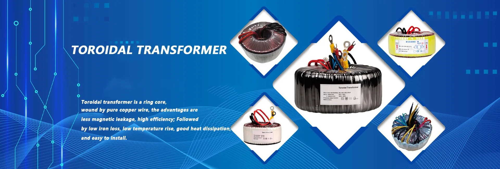 5000 Watts Ring Transformer 115v 230v 120v 240v Toroidal Transformer ...