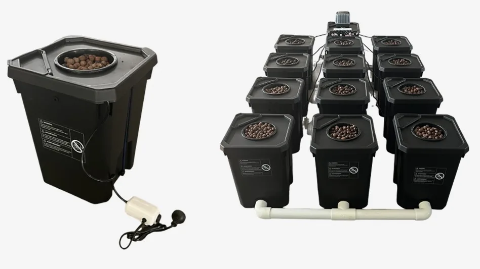 6gallon 12 Buckets Recirculating Hydroponic System Rdwc Hydroponic ...