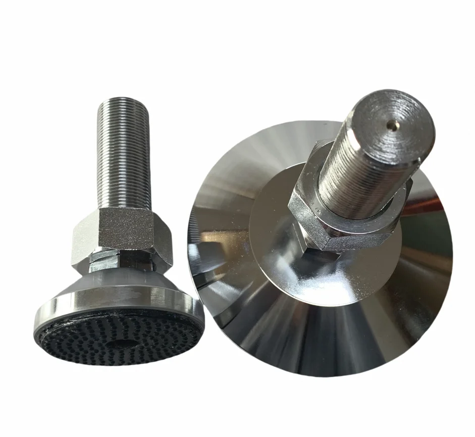 Heavy-duty Micro Machining Rubber Plastic Leveling Feet Anti-vibration ...