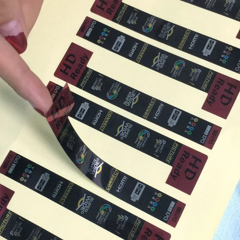 Custom Electroforming Metal Nickel 3d Sticker Label Logo Uv Decal Vinyl ...