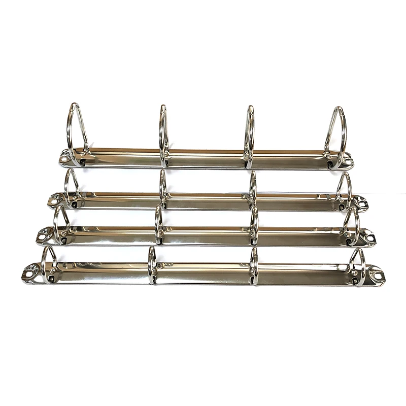 A4 Metal D-ring Binder Clips For Loose Leaf Notebooks & Albums Oem