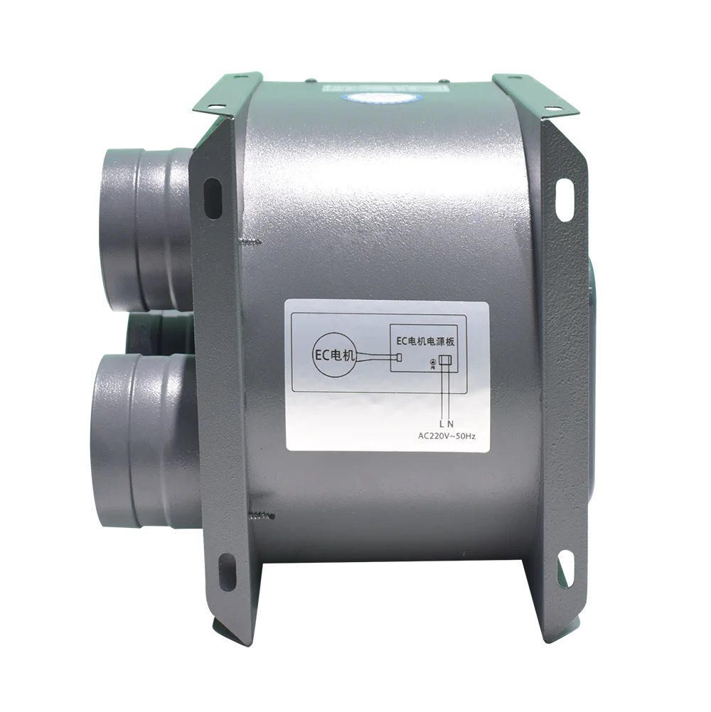 Split Duct Fan Plenum Pressure Diffuser Throw Acoustical Insulation ...