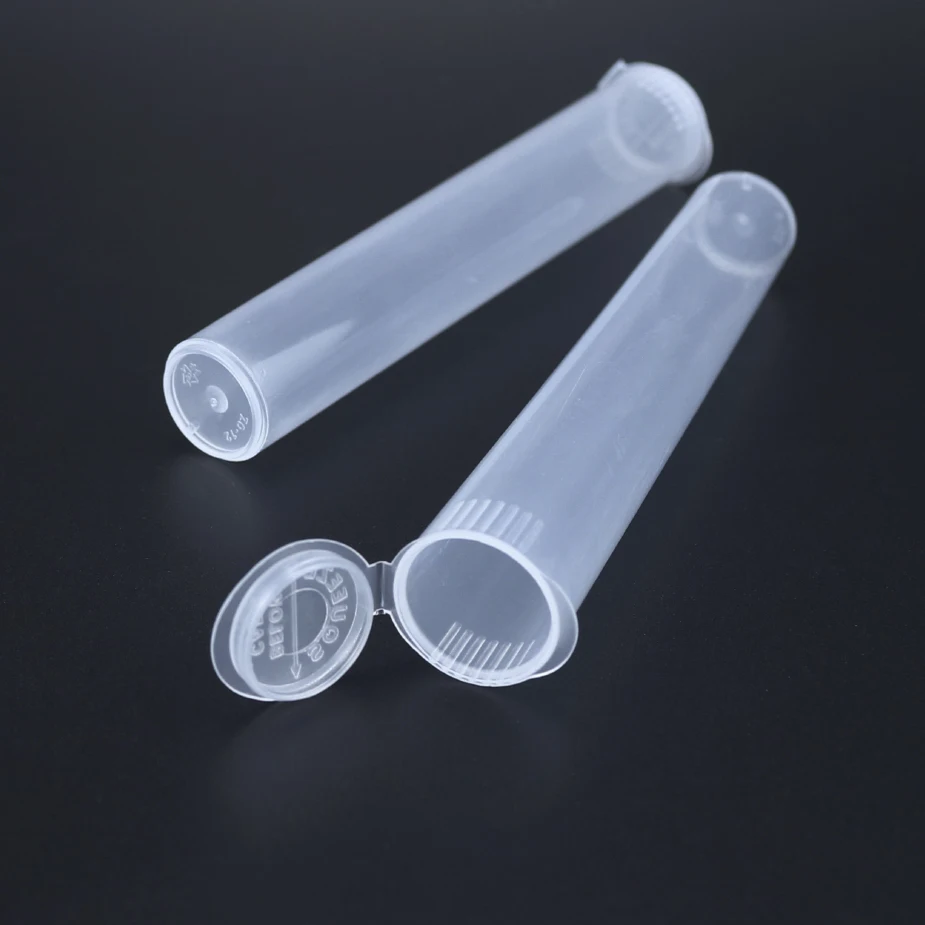 115mm*19mm Round Cosmetics Storage Tube - Hard Plastic