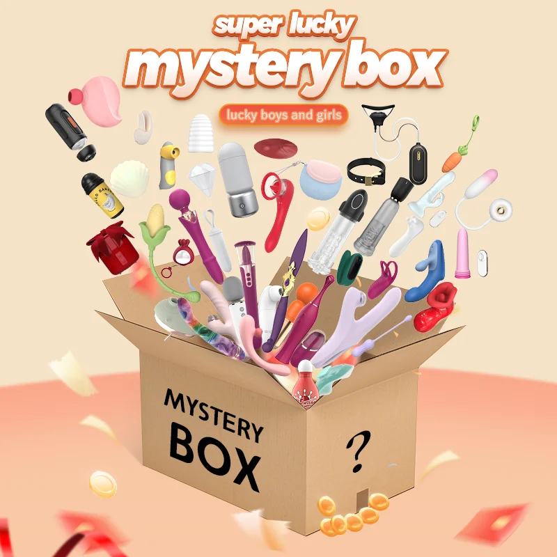 S-hande Surprise Big Mystery Boxes Electronics Penis Adult Sex Toy Mystery Box Lucky Mystery ...