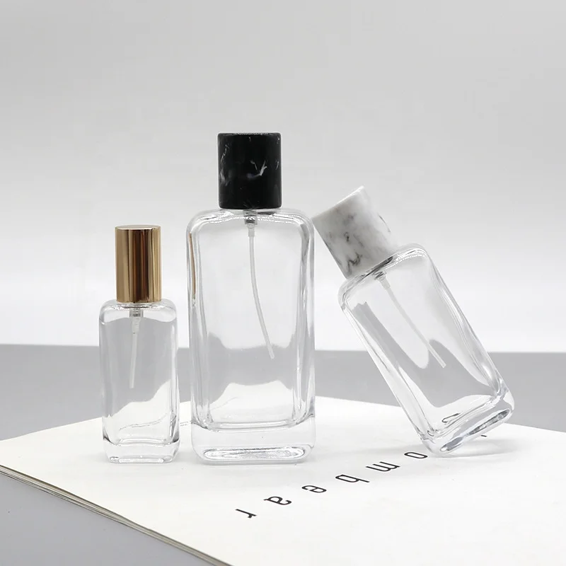 Luxury Thick Bottom Perfume Glass Bottle 50 Ml 100 Ml Empty Perfume ...
