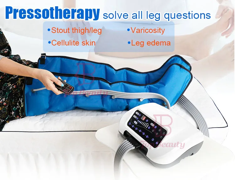 Pneumatic Compression Device for Legs - Hand Held Pressotherapy Unit