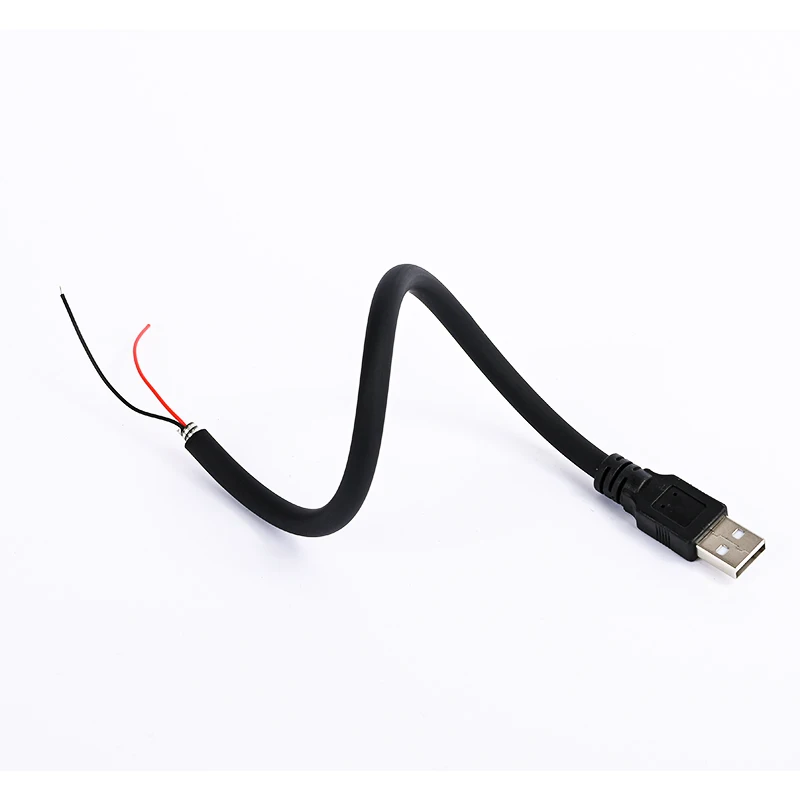 Custom Flexible Black Arm Gooseneck Tubing Metal Black Coated Gooseneck ...