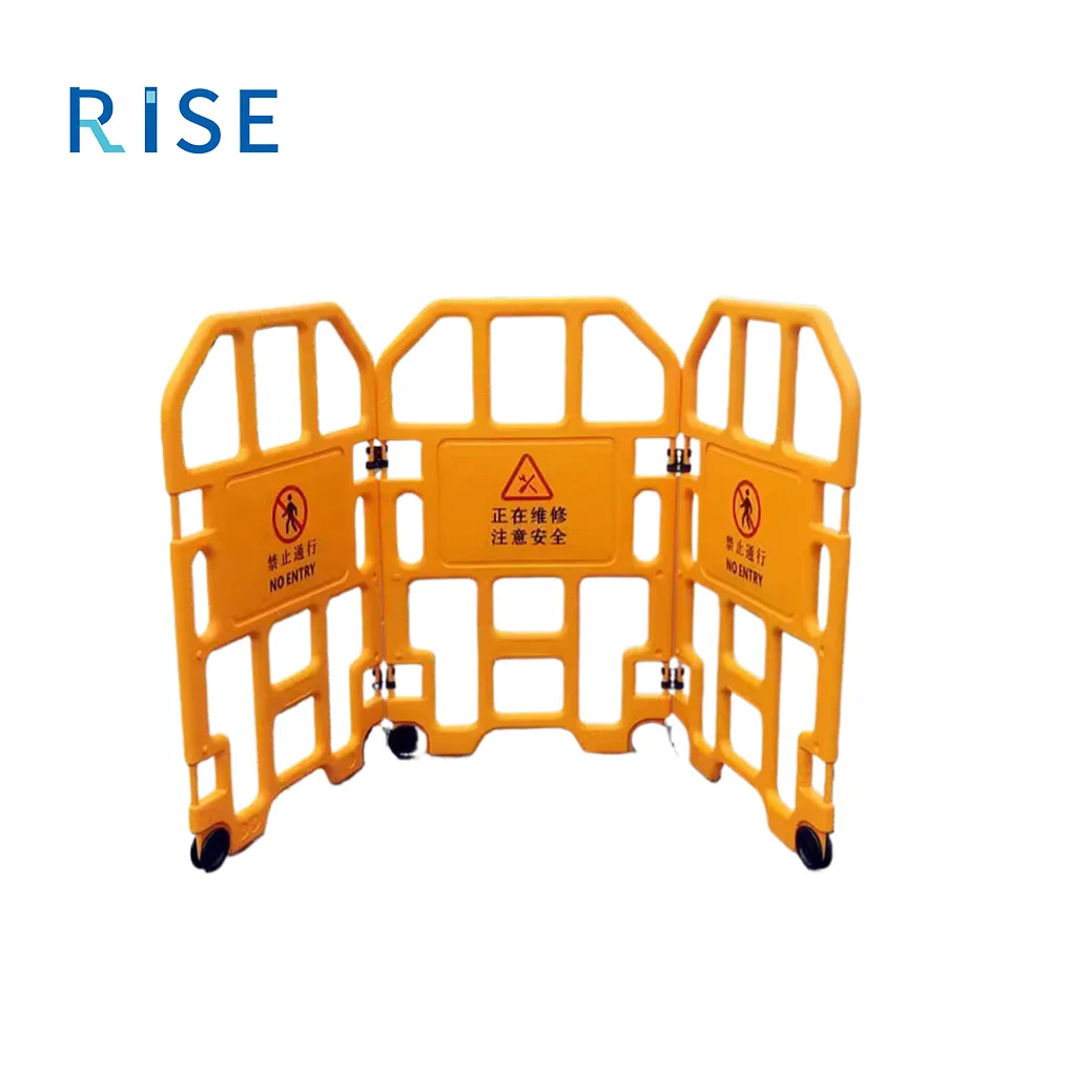 Rise Elevators Temp Pedestrian Restricted Zones Flexible 4-panel ...