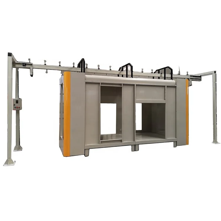 Manual Conveyor Powder Coating Booth System - Buy Factory Price Powder ...