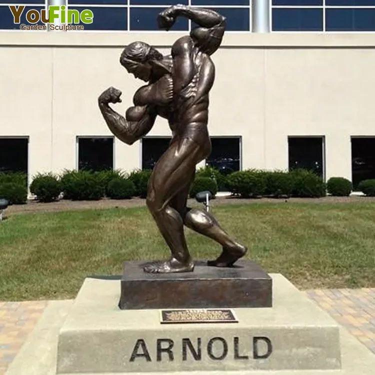 Life Size Bronze Muscle Man Bodybuilding Statue - Buy Bodybuilding ...