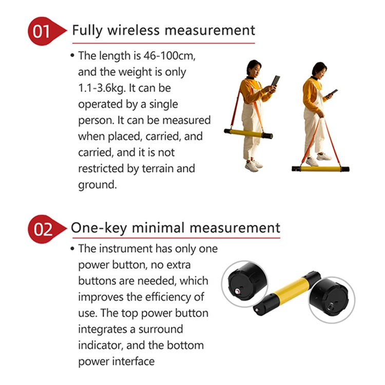 ADMT 300HT3 - Smart Underground Water Detector for Drilling