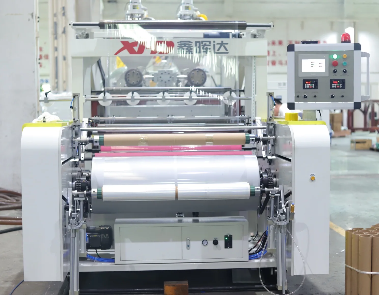 Stretch Cling Film Making Machine Cast Stretch Film Machine Stretch ...