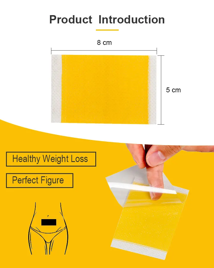 Chinese Natural Herbal Slimming Plaster Belly Button Slim Patch - Buy ...