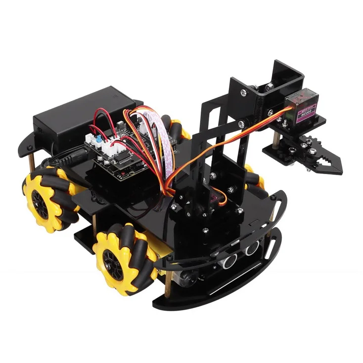 Mecanum Wheel Robotic Arm Robot Car - Obstacle Avoidance Kit