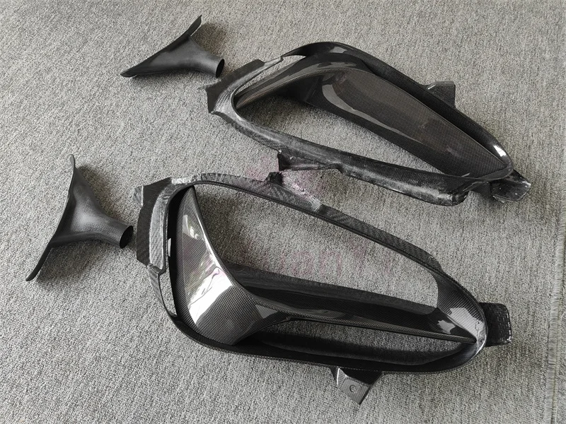 Dry Carbon Fiber Oem Style Replacement Side Vent Body Kit For 2020-2021 ...