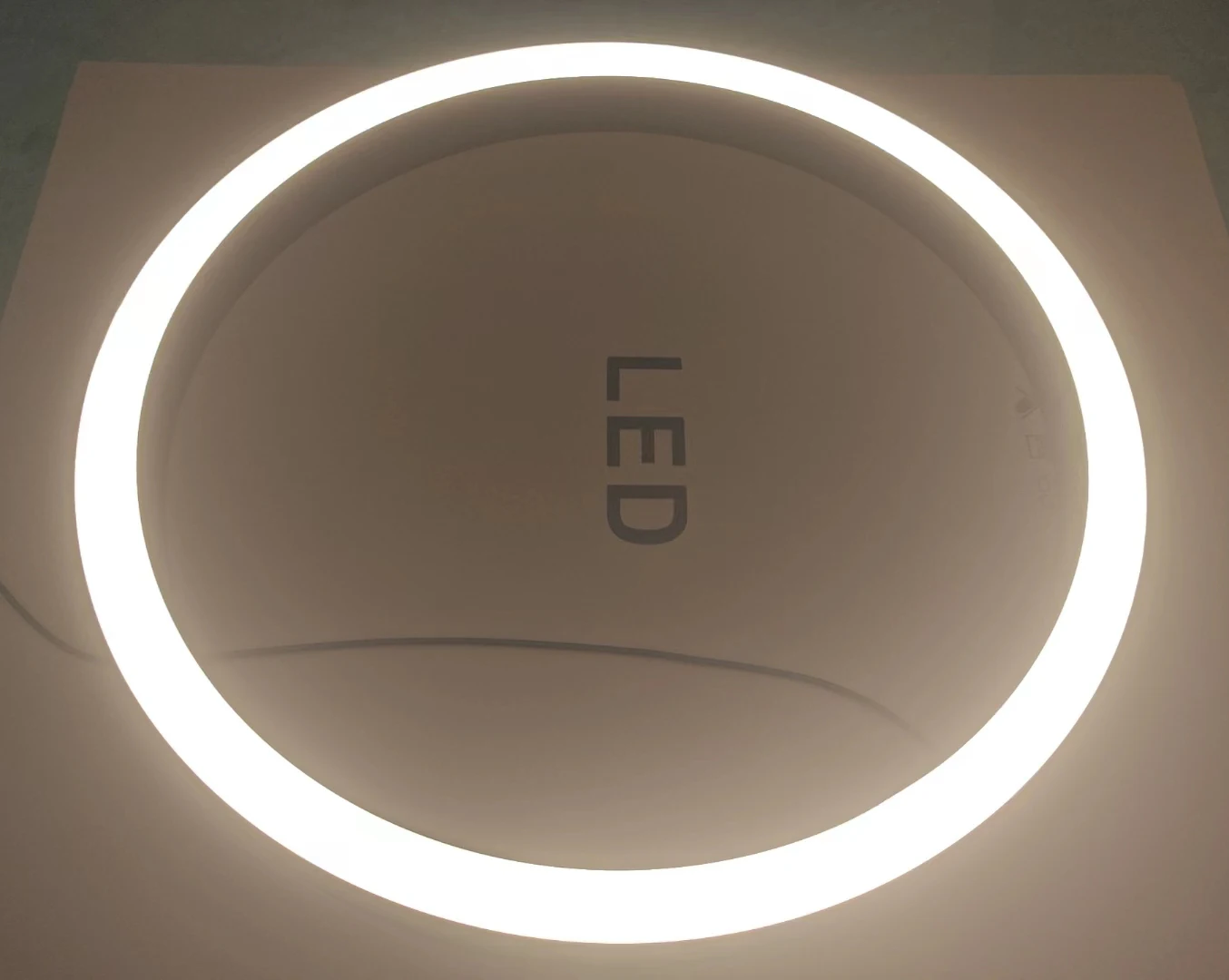 Restaurant Ceiling Suspension Circular Profile Light Fittings Curved ...