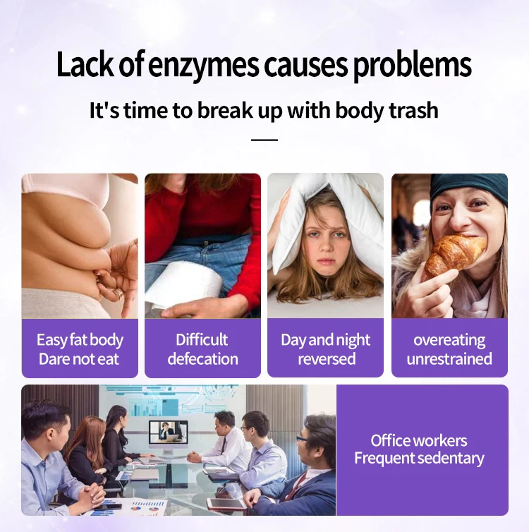 Oem/odm Natural Mixed Fruit And Vegetable Weight Loss Slim Enzyme Jelly ...