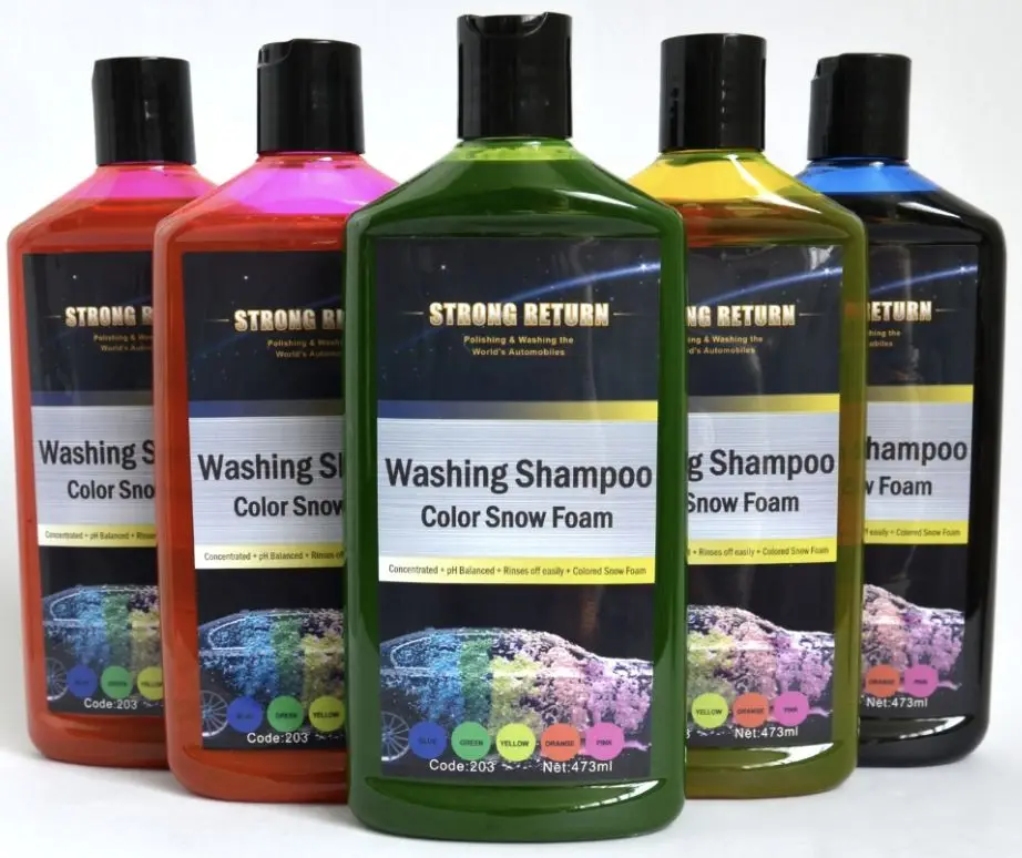 Colored Foam Car Wash Clean Color Shampoo Wash Business - Buy Car Wash ...
