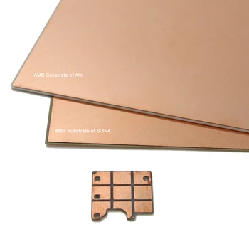 Mo Mn Alumina Al2o3 DBC DPC AMB Metallized Ceramic Substrate