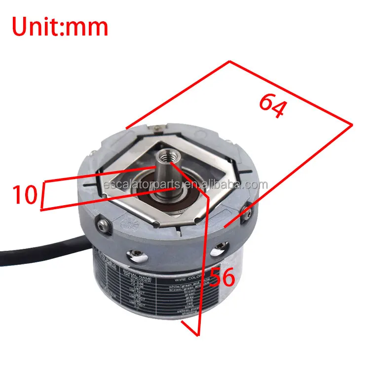Aaa633z3 Elevator Rotary Encoder For Elevator Parts - Buy Lift Machine ...