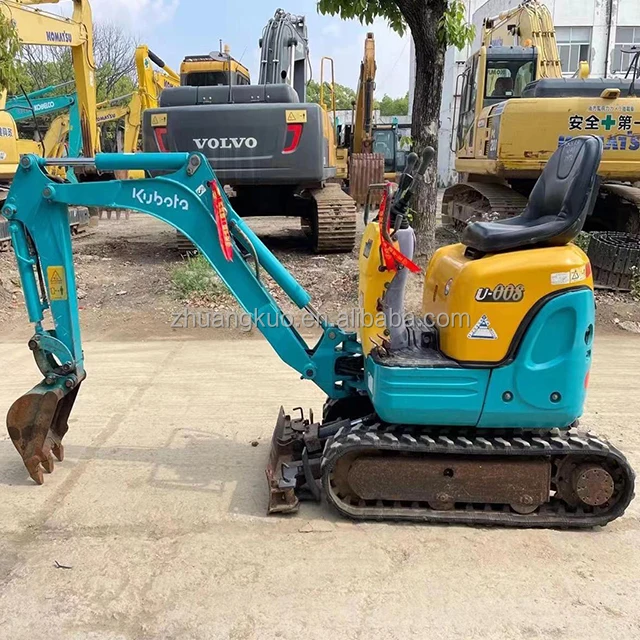 1 Ton Mini Track Digger Kubota 008 Used Crawler Excavator Made In Japan ...