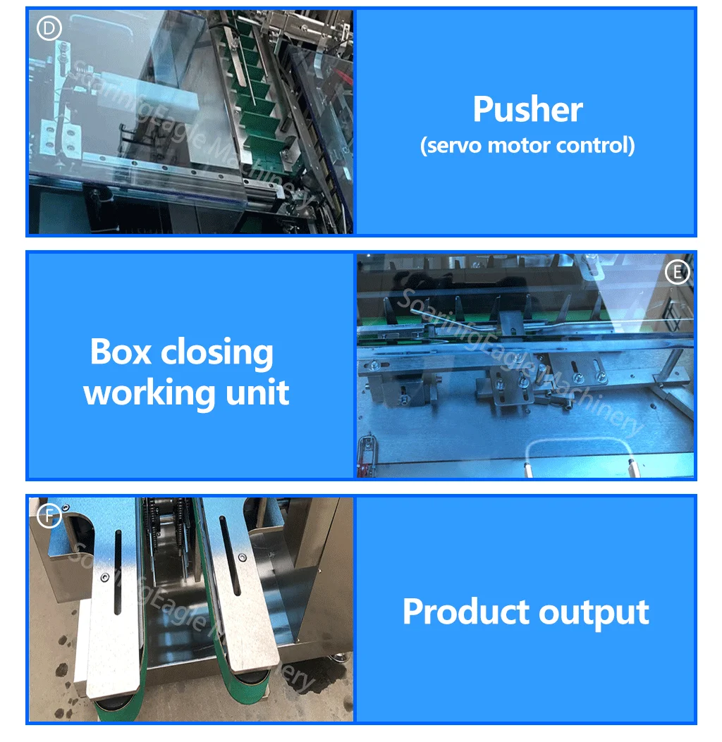 Automatic Easy Open Sachet Counting Carton Box Packing Machine