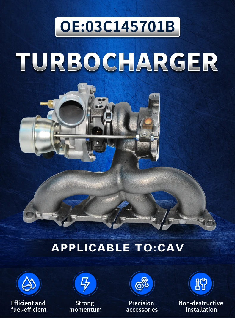 03c145701b 03c145702b 03c145701t Engine Fit Turbocharger For Tiguan ...