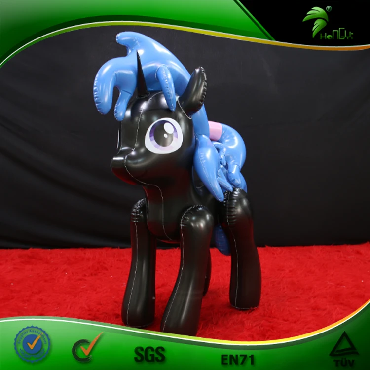 Shiny Inflatable Toy Animal Custom Inflatable Horse Cartoon Unicorn ...