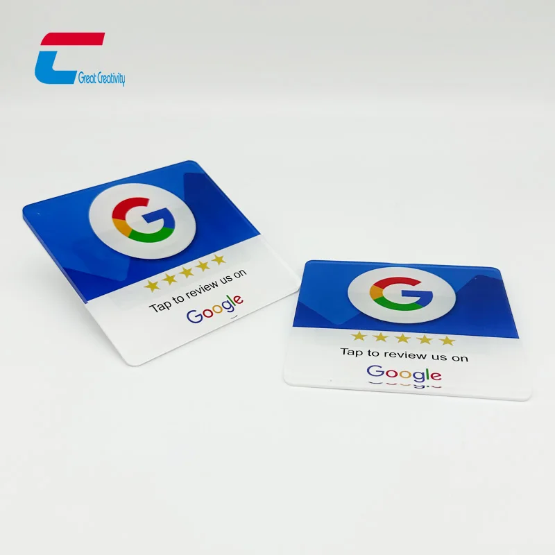Nfc Tap Cards Programmable Nfc Card Google Advice Ntag213 Ntag215 ...
