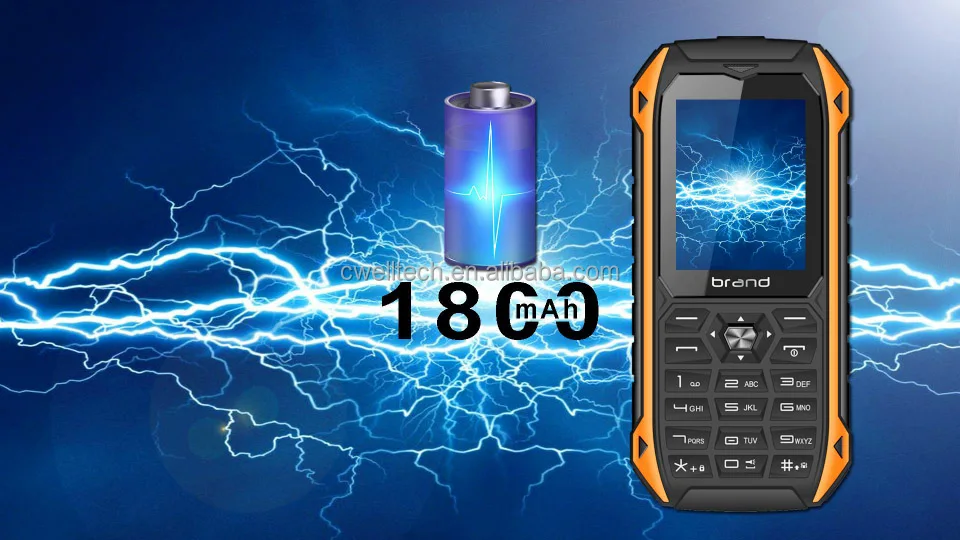 UNIWA XP28 IP68 Waterproof Keypad Bar Feature Rugged Floating Mobile ...