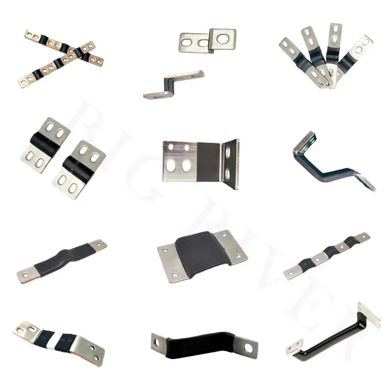 Copper Laminated Flexible Busbars And Connectors Semi-flexible Busbar ...
