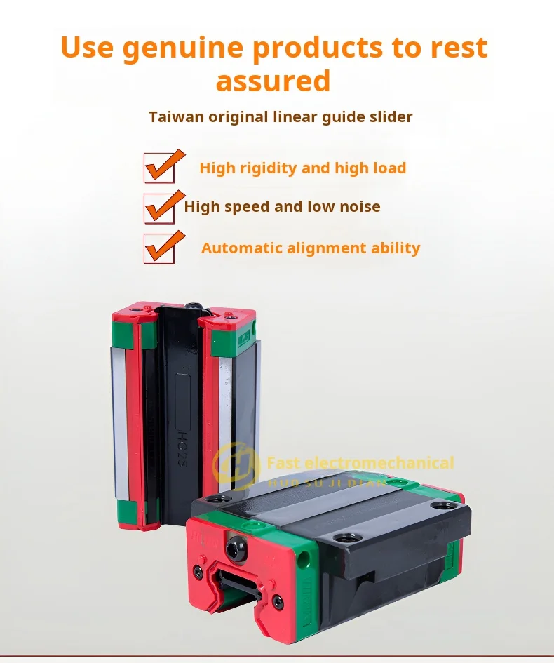 Hiwin Linear Guide Slide The Slide Is Used For Cnc Machine Tools - Buy ...