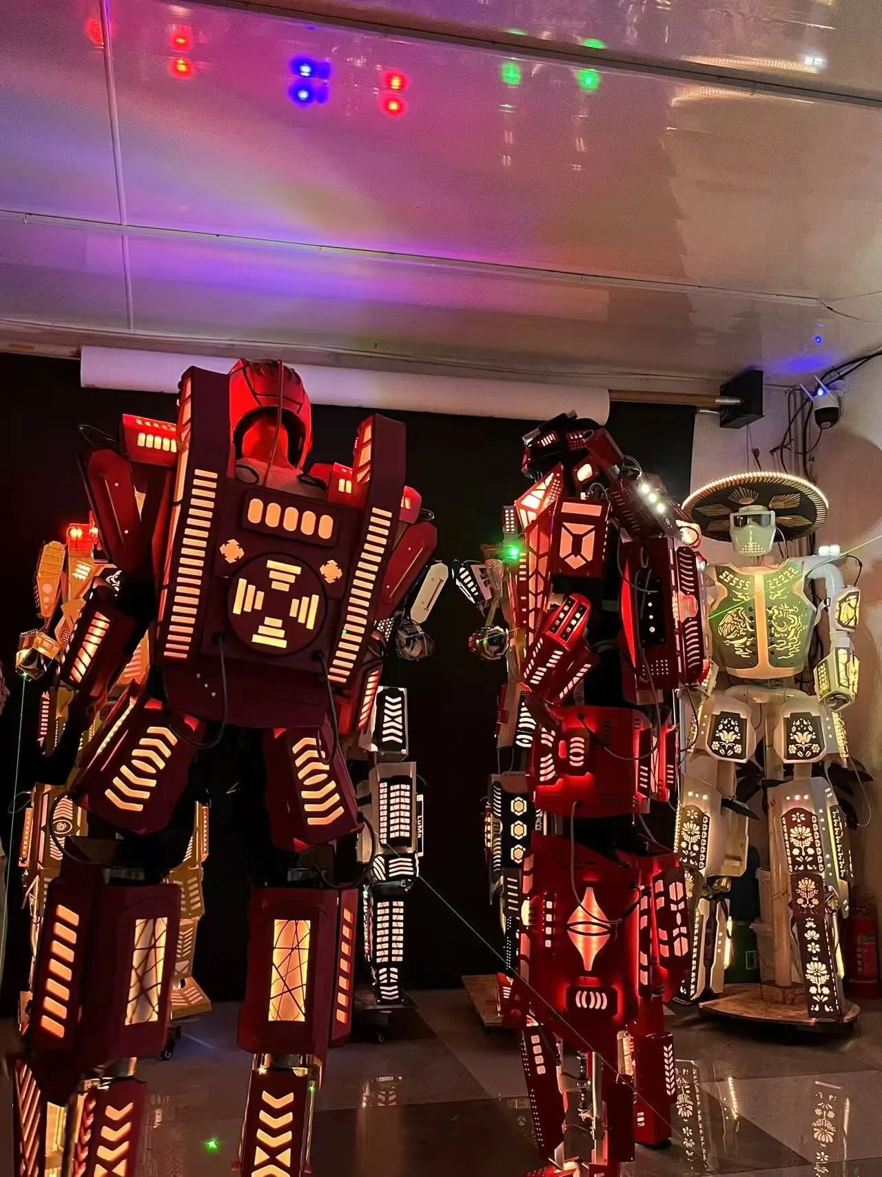 2025 New Led Robot Costume Factory Hot Sales Robot Wedding DJ ...