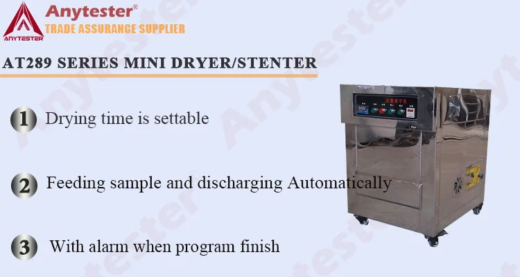 Small Laboratory Use Mini Dryer Stenter for Pneumatic Heavy Duty Padder ...