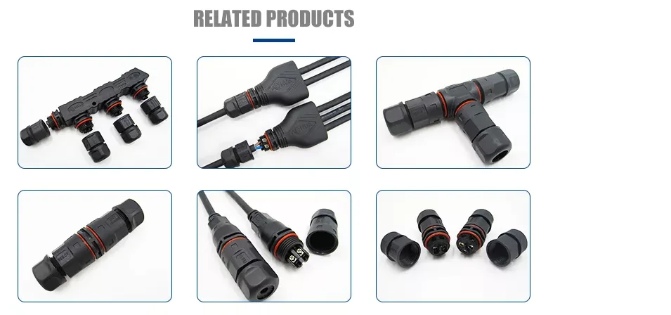 2 Pin Black White Pvc M14 Water Proof Dc Cable Connector 5.5*2.1 5.5*2. ...