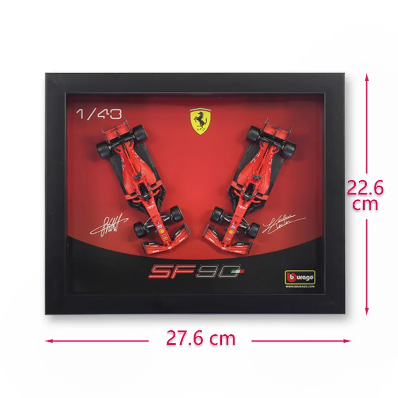 Burago 1/43 2019 Sf90 W10 Sf1000 Formula Racing Car Scale Collection ...
