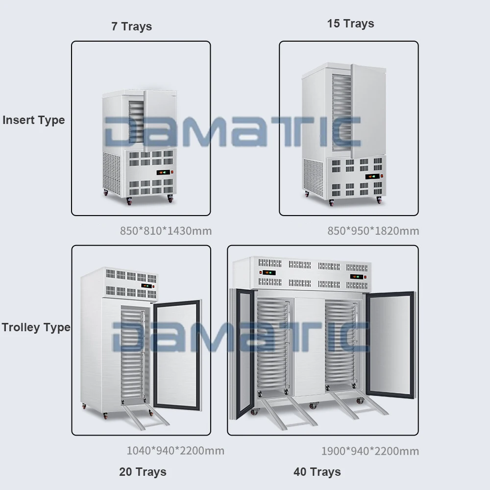125 Litres Cold Blast Chiller Freezer Machine Container Frozen Yogurt ...