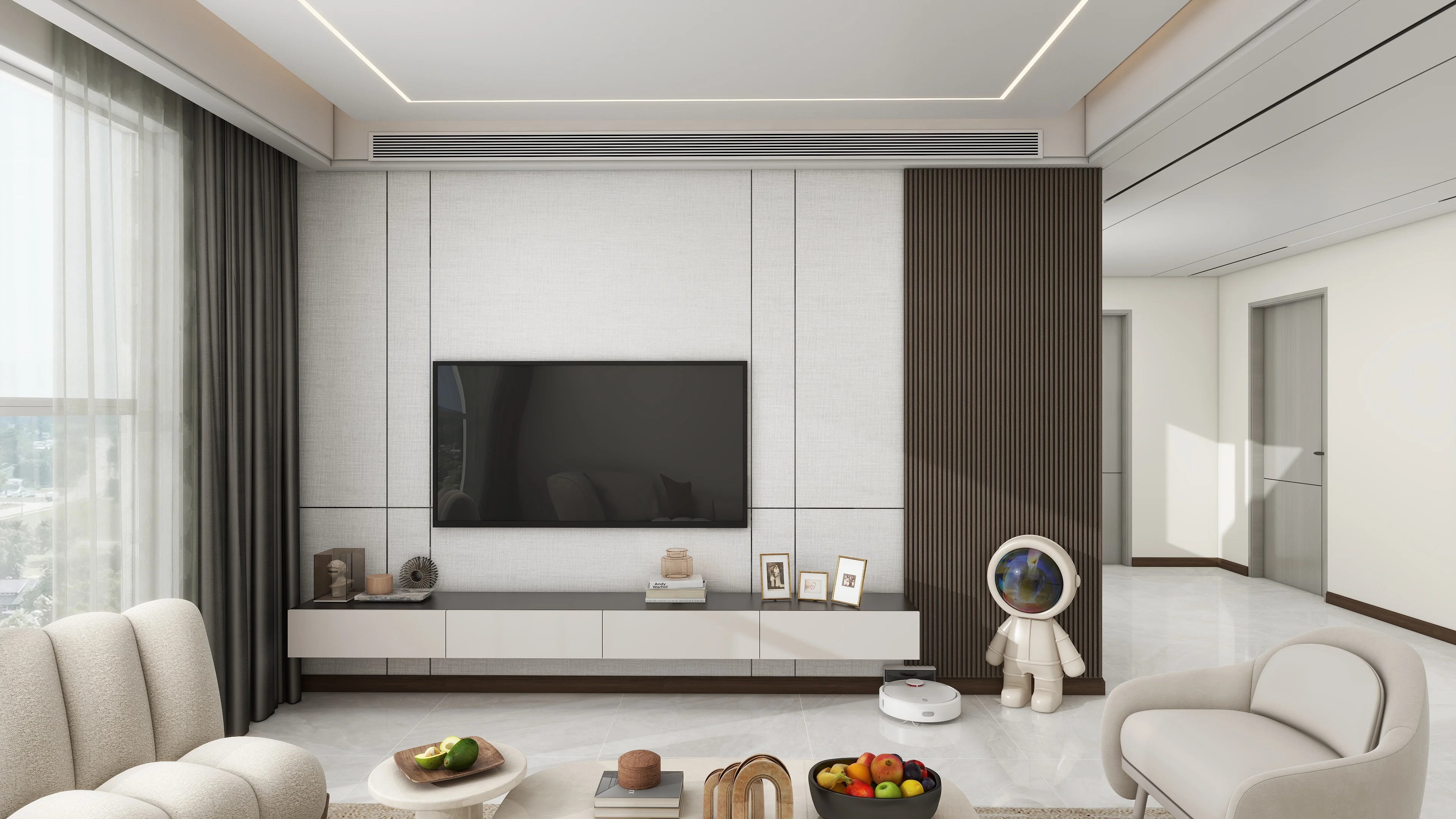 Decorative Panel Wall Panel Living Room Environment Friendly Modern ...