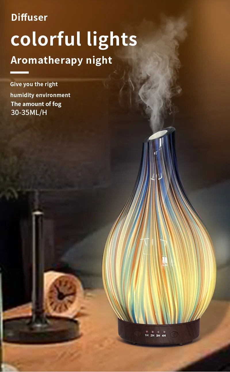 Glass Aroma Diffuser Aromatic Essential Oil Diffuser Aroma Home ...